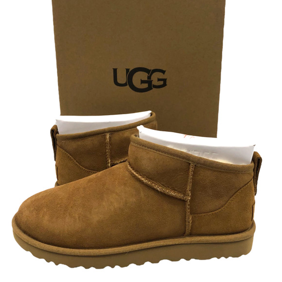 UGG | Shoes | Authentic Ugg Classic Ultra Mini Ii Chestnut Brown Boots ...